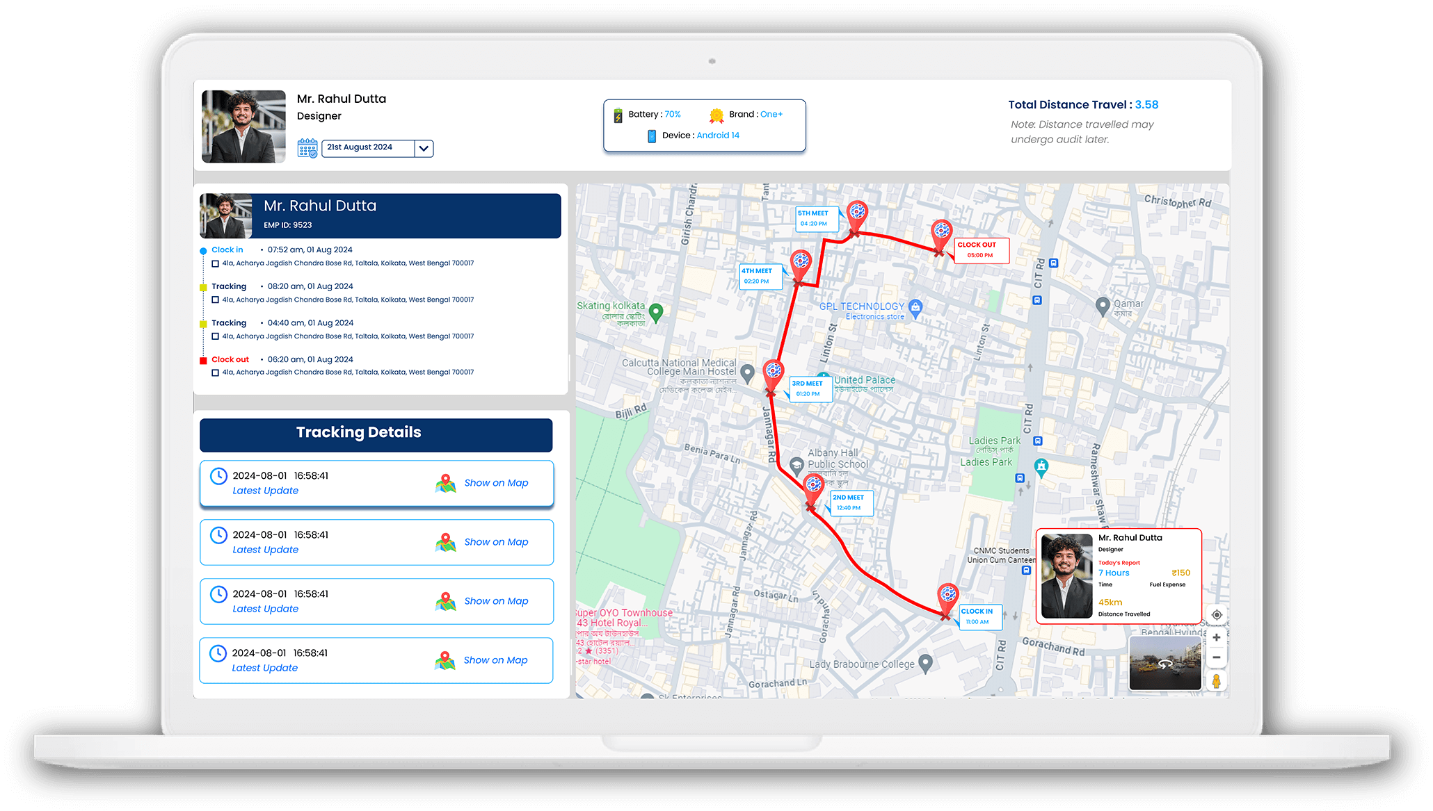 Instacon - Employee Management & Communication Platform